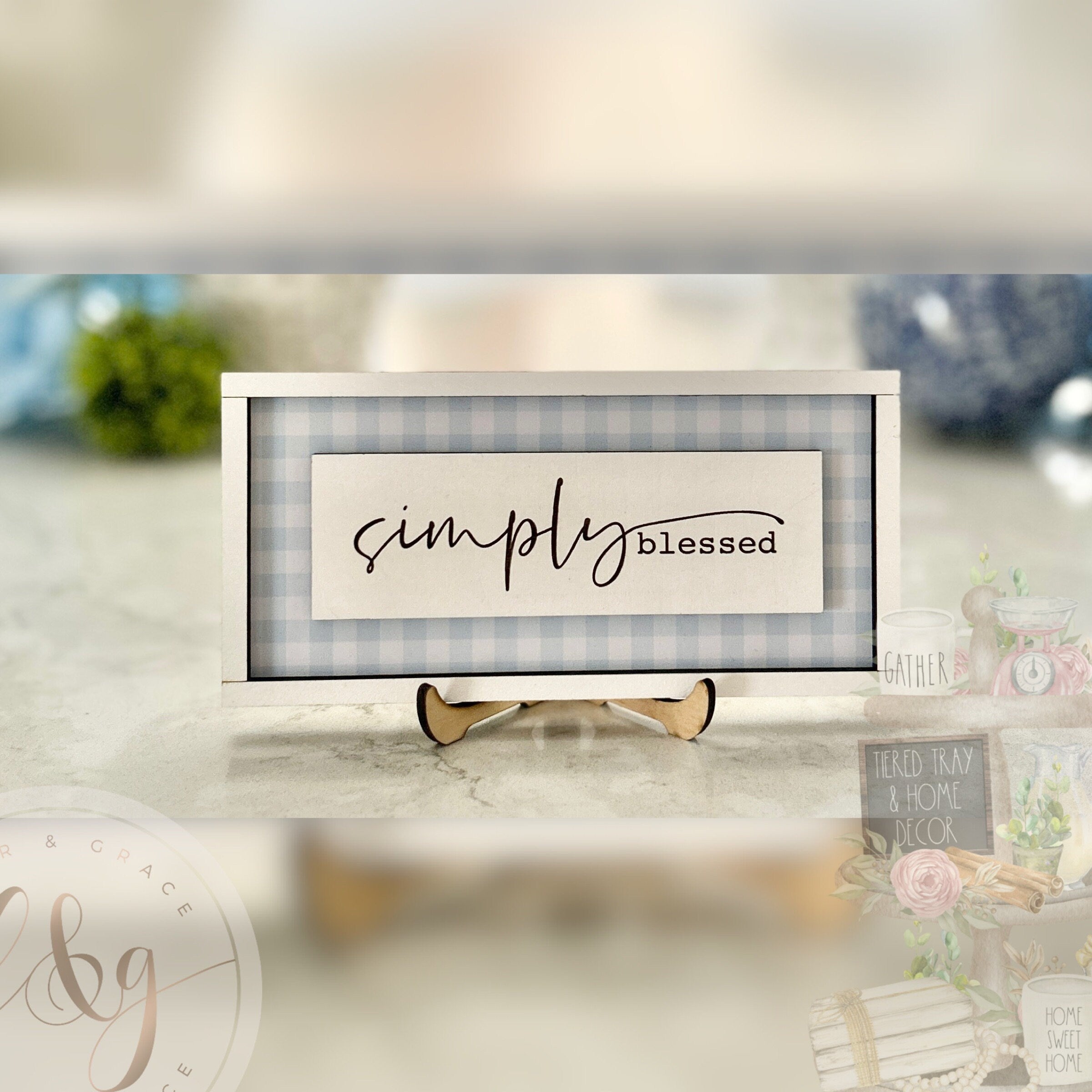 Hamptons Collection - Home Sweet Home sign – Flair & Grace
