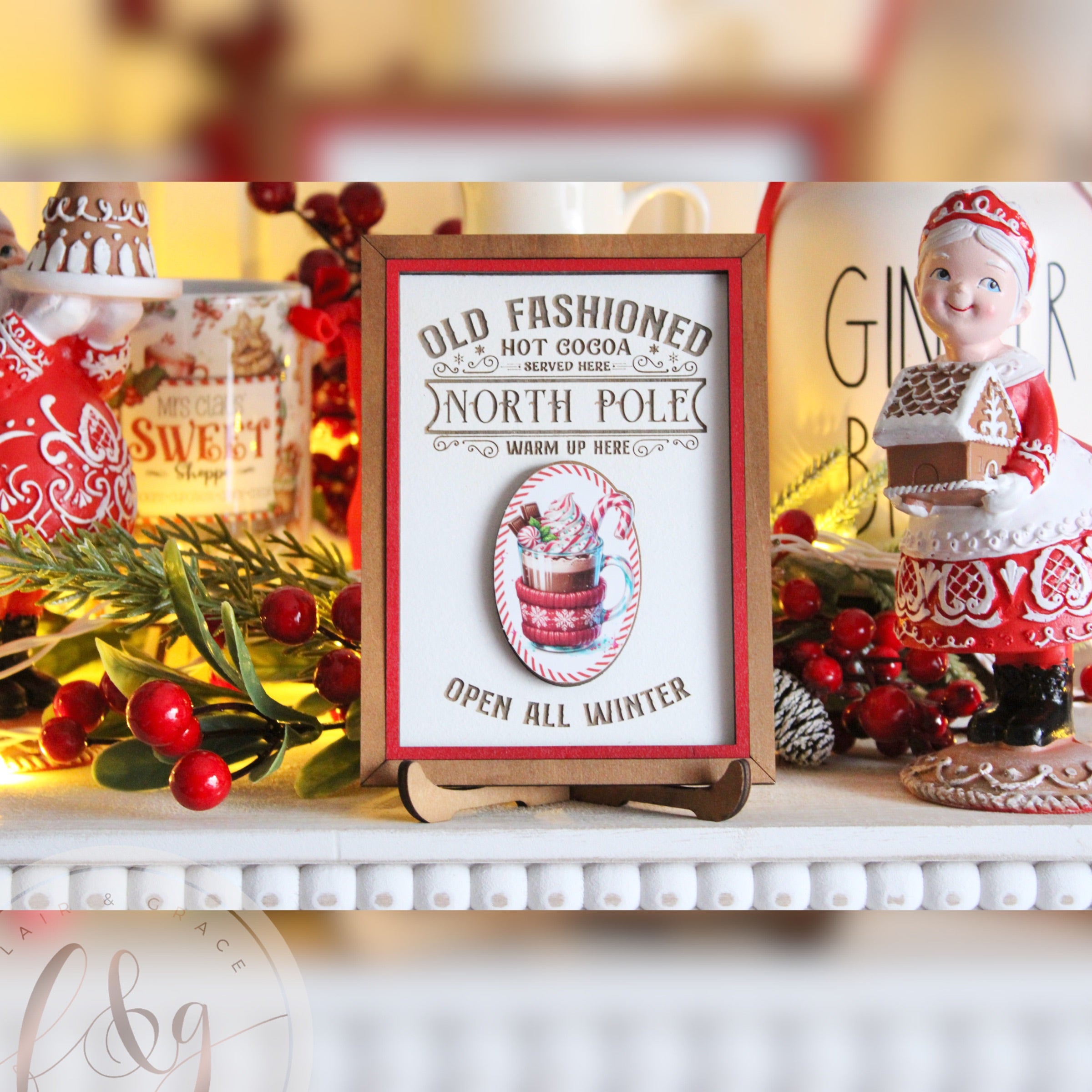 Mrs Claus’ Sweet Shoppe Collection - OId Fashioned Hot Cocoa – Flair ...