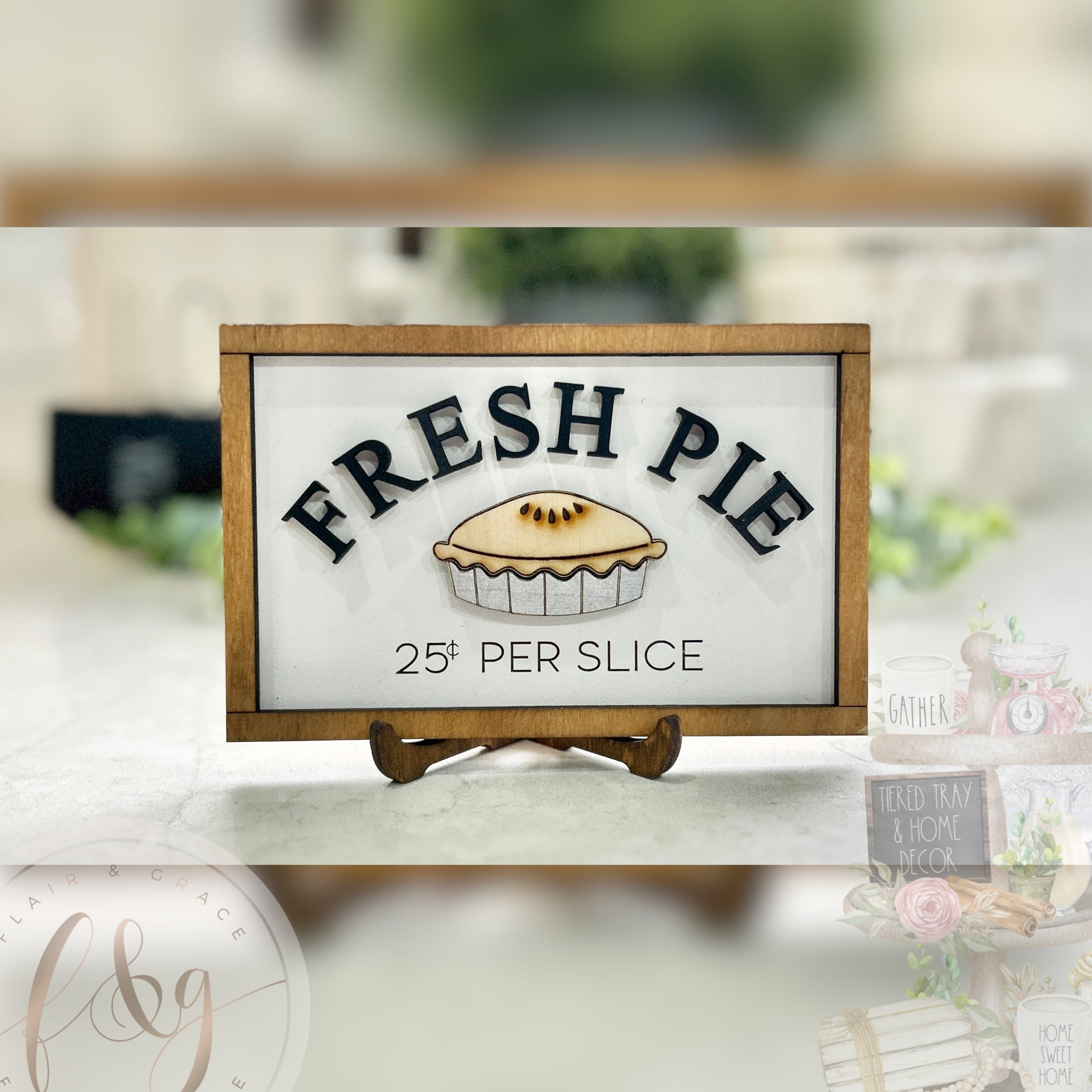 Farmhouse Bakery Collection - Fresh Pie Sign – Flair & Grace
