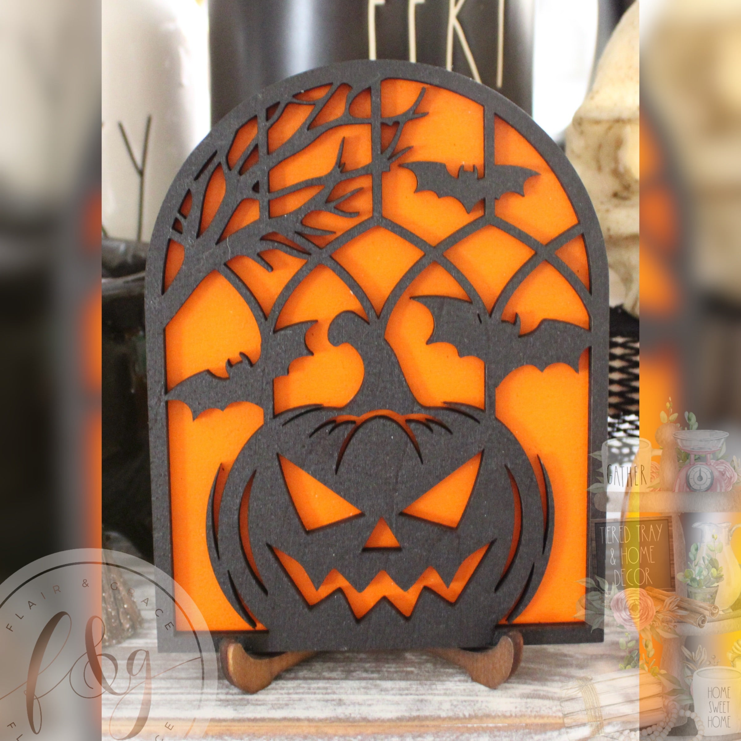 Spooktacular Halloween Collection - Pumpkin Window – Flair & Grace